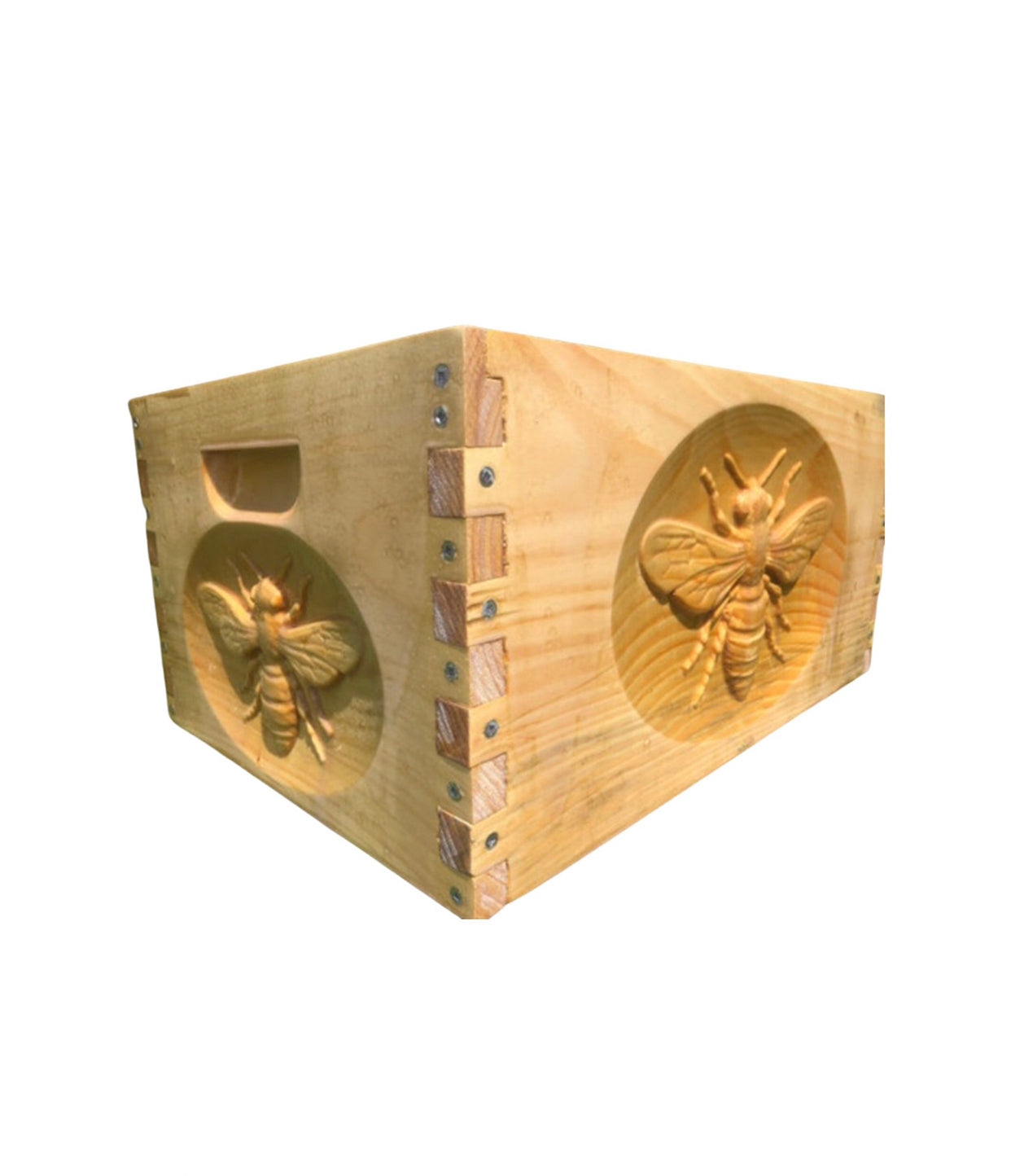 Bee Hive Deep 9 5/8 BeeHive Body ONLY with 3D Relief #CNC Carving (UN ...